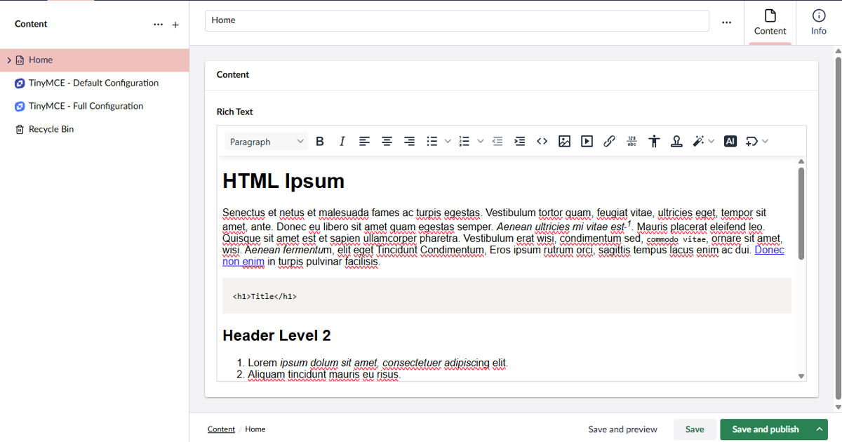 Introducing the TinyMCE Umbraco Package for Umbraco versions 16+